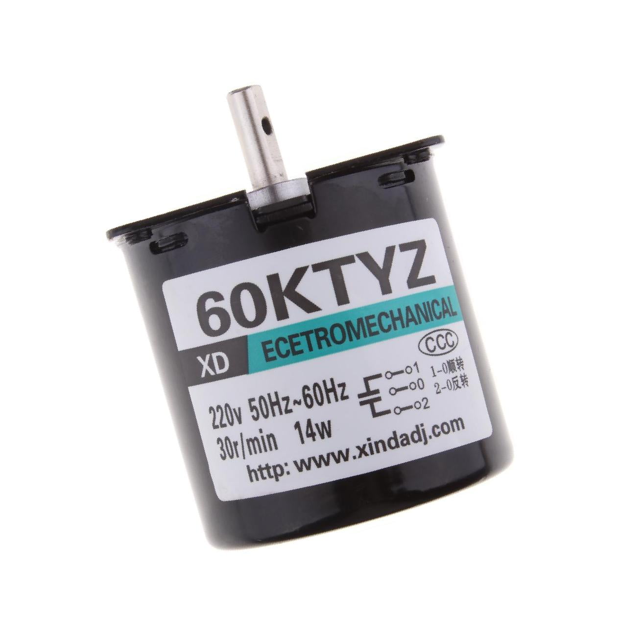 chidgrass 60KTYZ 220V 30RPM Permanent Magnetic Electric Synchronous ...