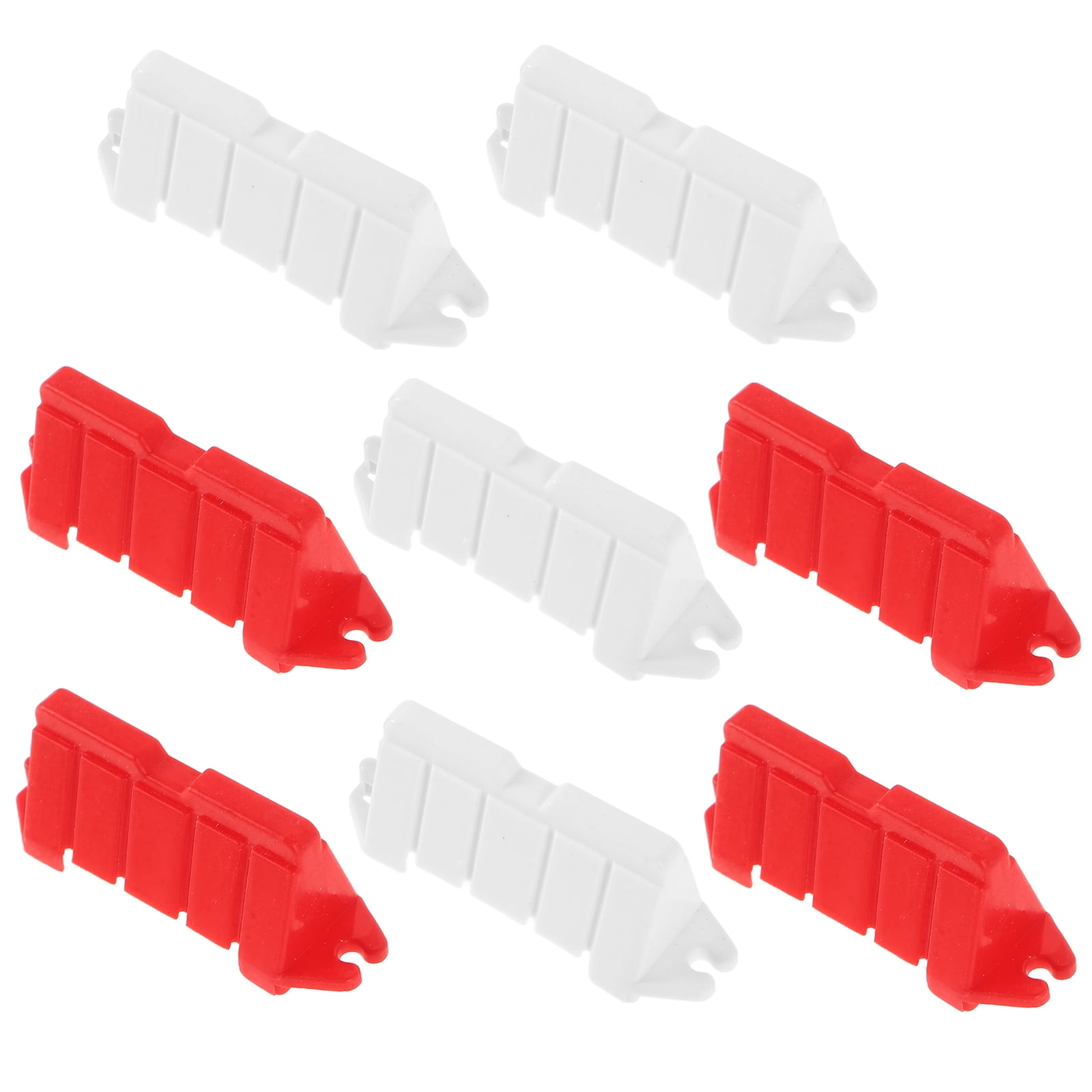 unbranded 60pcs Racing Track Road Barrier Mini Traffic Road Block Toy ...