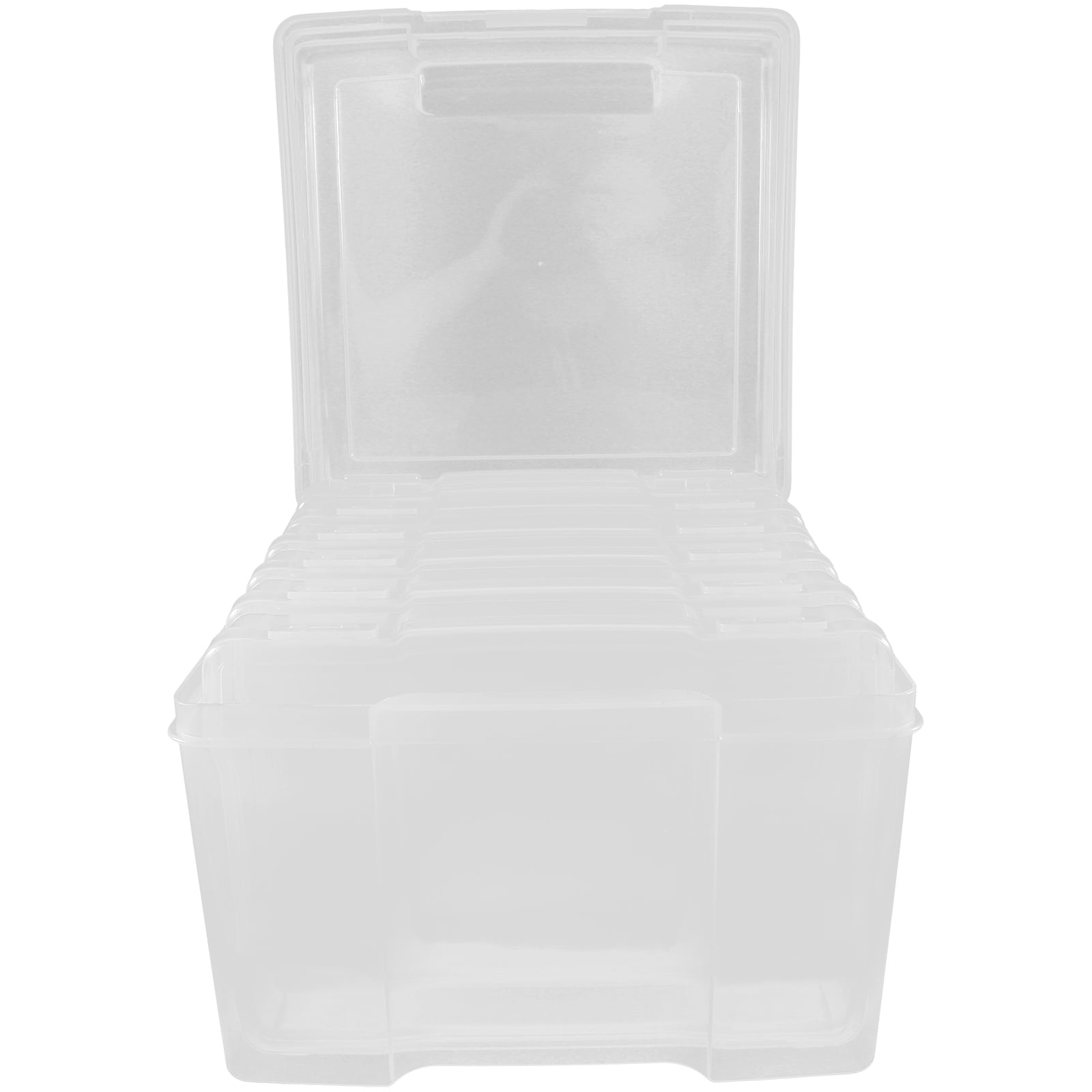 unbranded 6Pcs Cards Storage Boxes Postcards Photos Organizing Cases ...