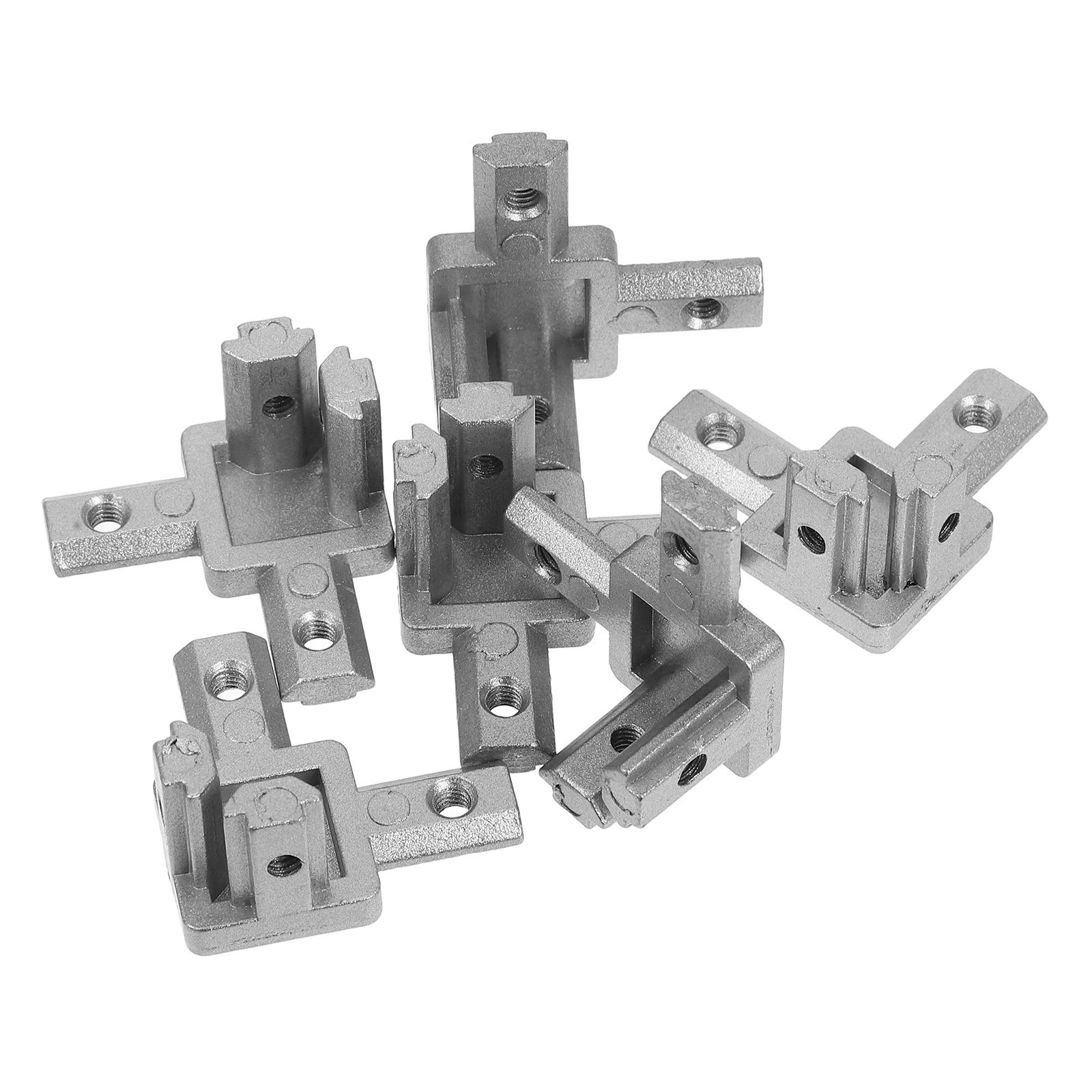 unbranded 6pcs 3 Way Bracket 3-Way End Corner Bracket Connector for ...