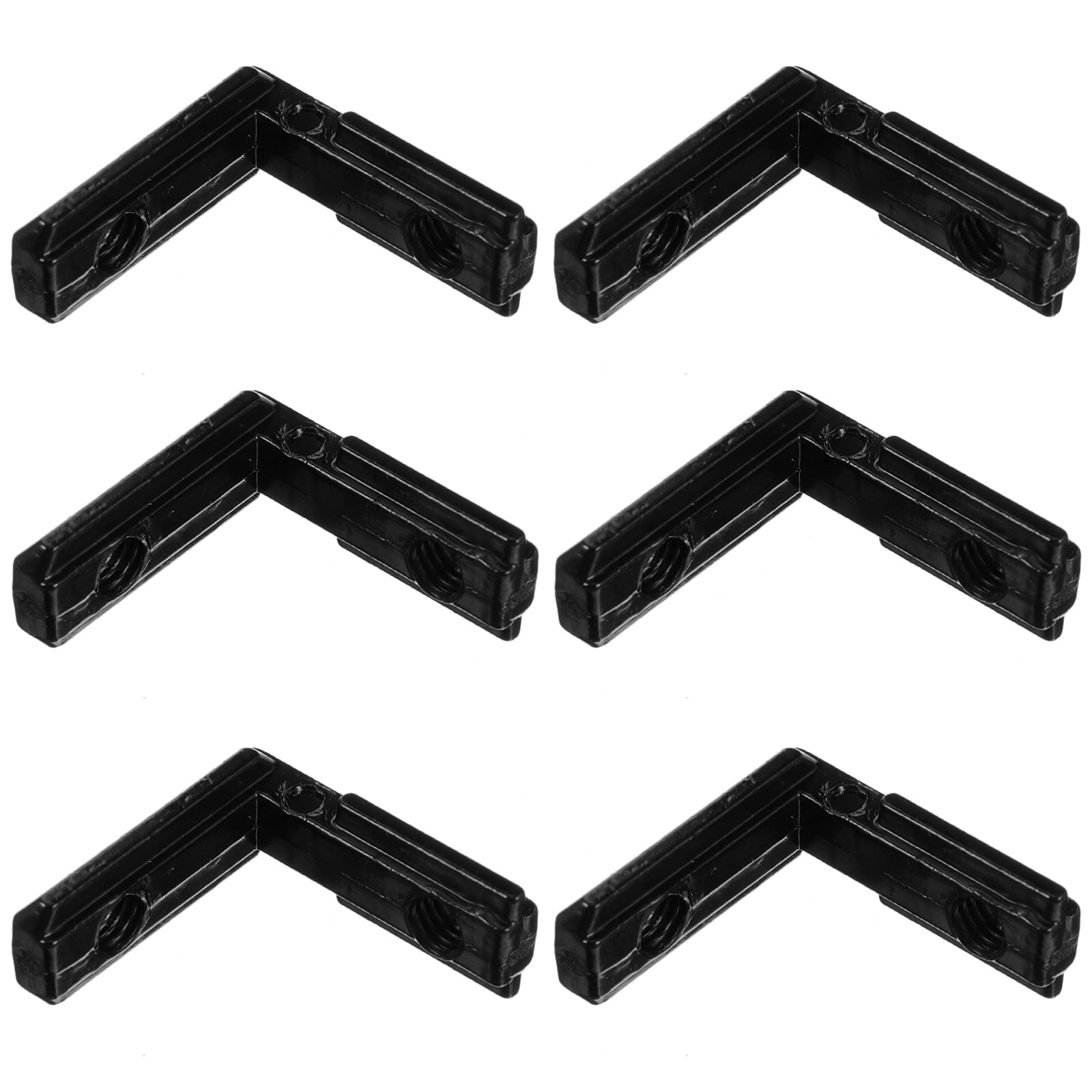 unbranded 6pcs Aluminum Extrusion Connector L Bracket Corner Connector ...