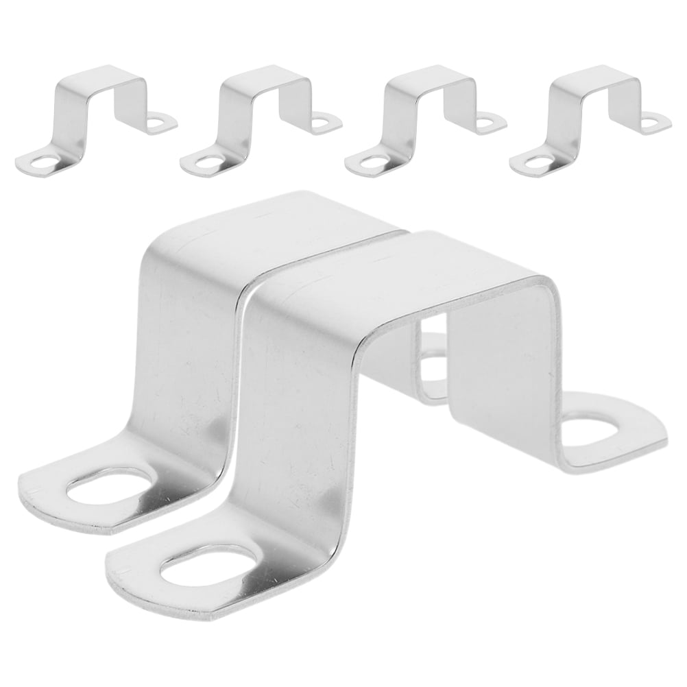 unbranded 6pcs Clamp Bracket Pipe Clamp Pipe Support Base Hanger ...
