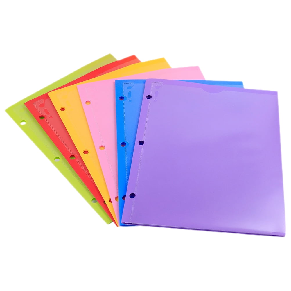 VERDANVERSE Document Organizer Folder Office File Folder PP 6Pcs ...