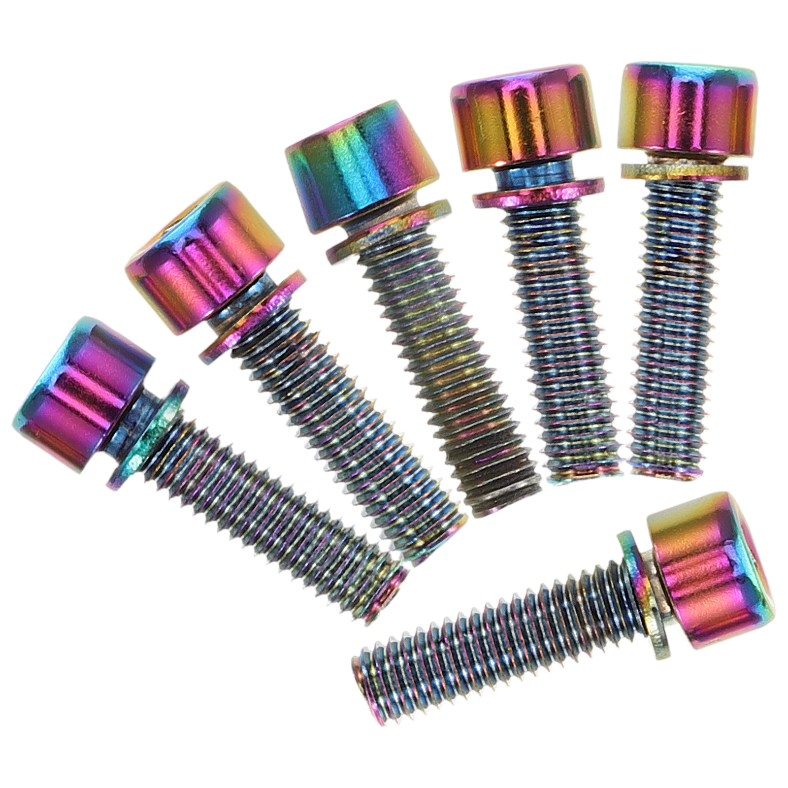 unbranded 6pcs Metal Bolts Bike Stem Metal Bicycle Stem Bolt Metal Bike ...