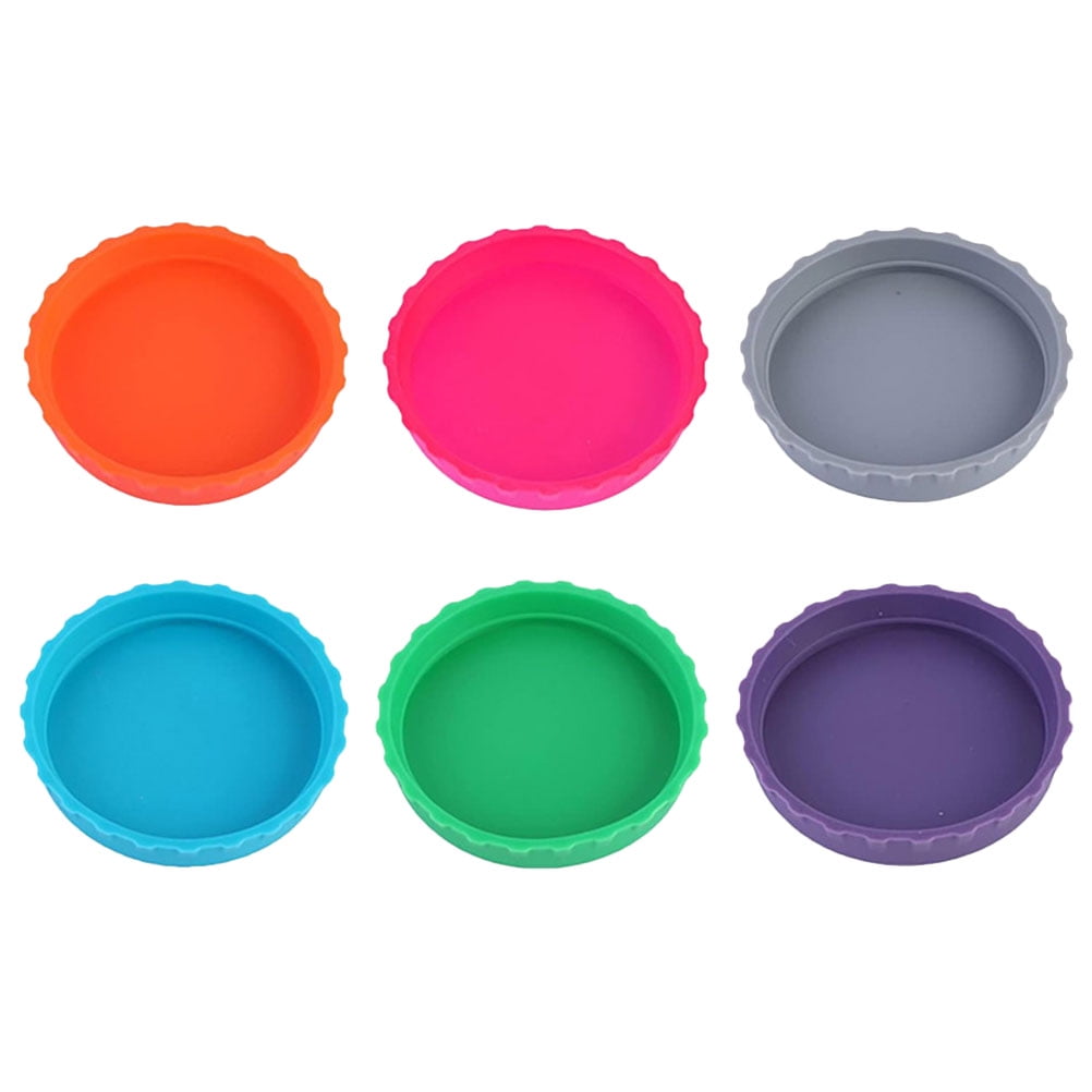unbranded 6 Pcs No Spill Bottle Toppers Soda Can Lids Cans Bottle Cap 6 ...