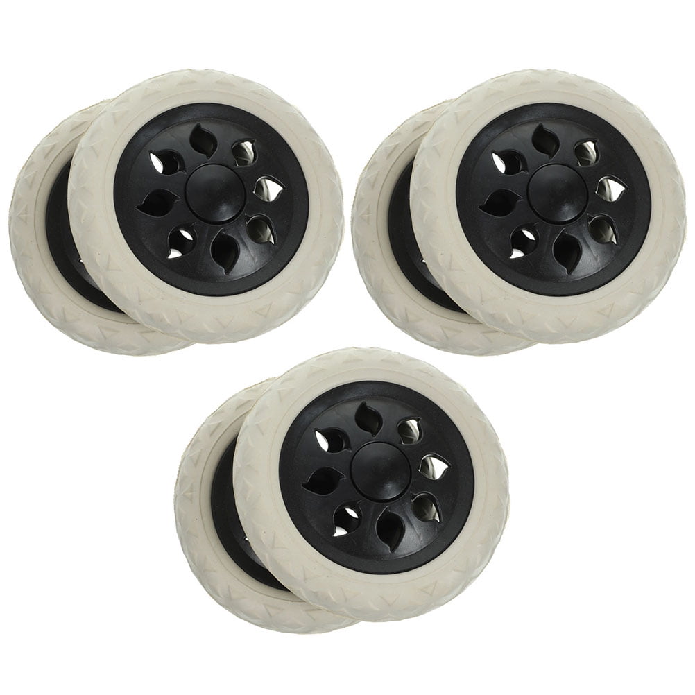 unbranded 6pcs Shopping Cart Wheels Grocery Cart Rolling Wheels ...