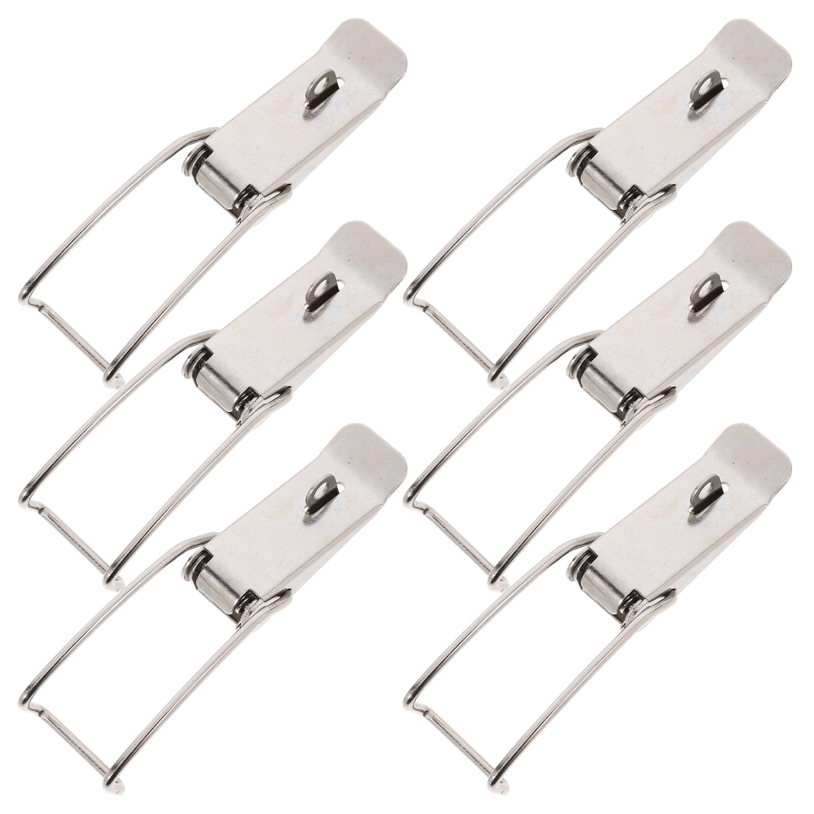 unbranded 6pcs Stainless Steel Clasp Latch Hook Spring Loaded Latch Pin ...