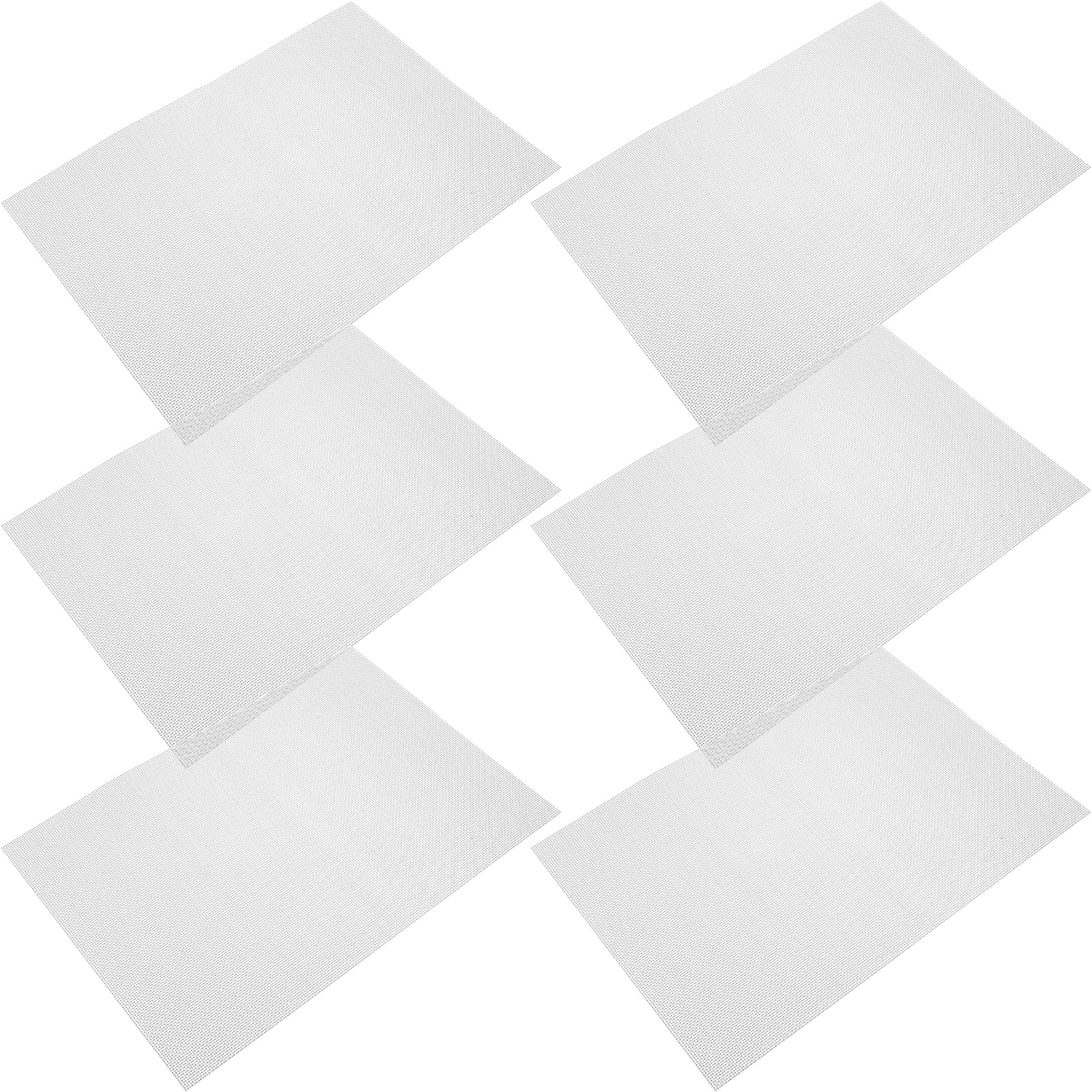 unbranded 6pcs DIY Screen Repair Mesh Fine Mesh Sheets Woven Metal Mesh ...