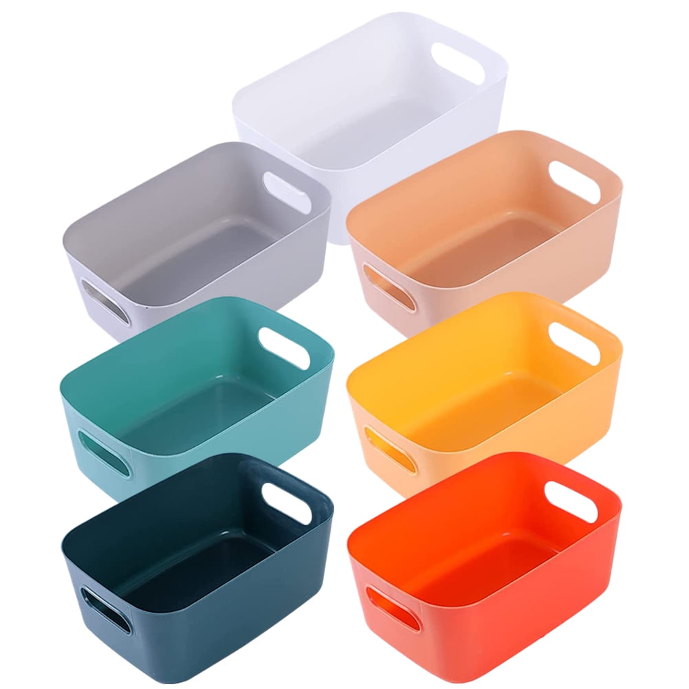 unbranded 7 Pcs Bin Organize Storage Basket Sundries Pantry ...