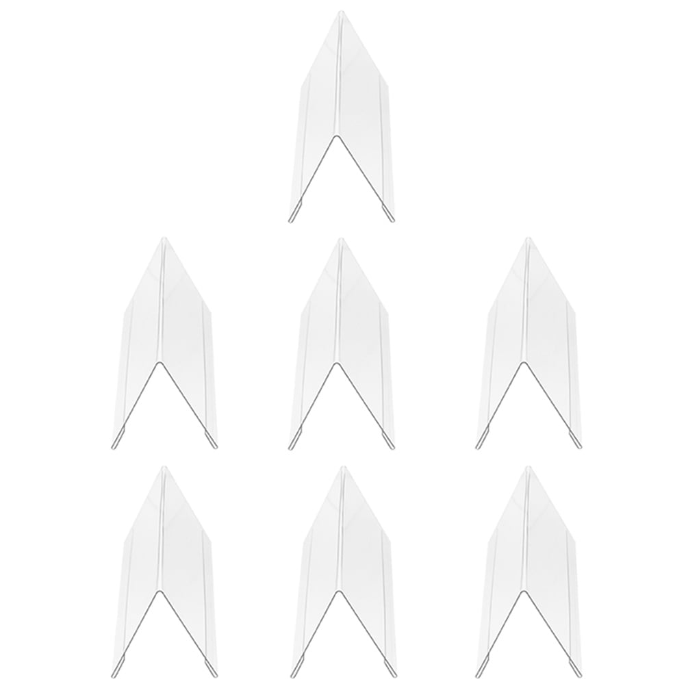 unbranded 7 Pcs Clear Name Plate Digital Signage Conference Board ...