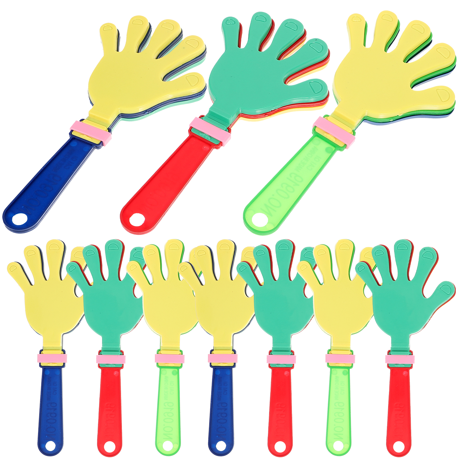 unbranded 72 pcs Hand Clappers Plastic Clapping Device Clapping Hands ...