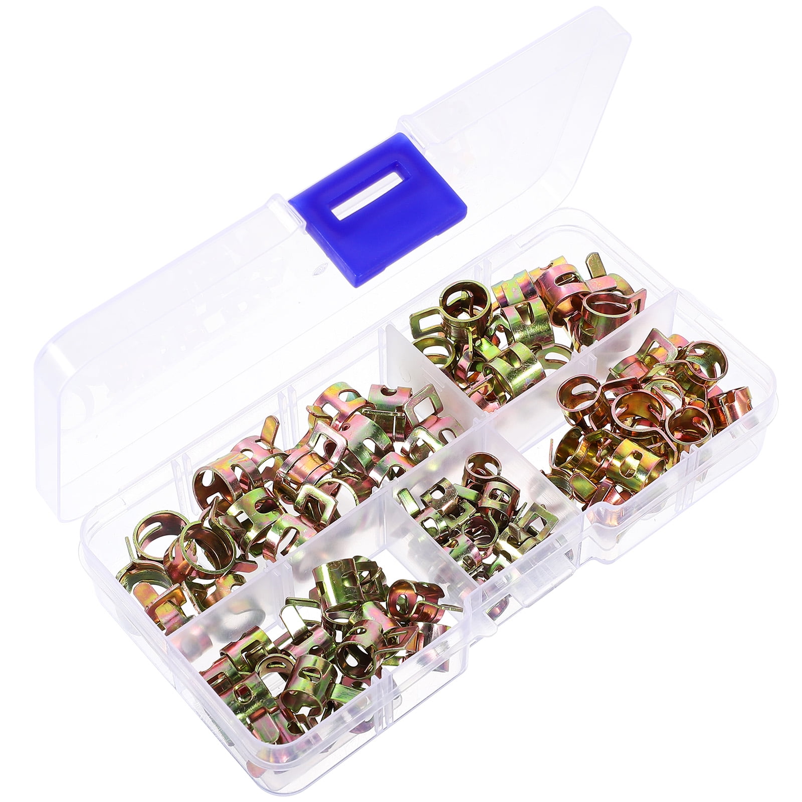 unbranded 75 Pcs Hose Clamp Kit Air Hose Clamps Water Pipe Clamps 1 ...