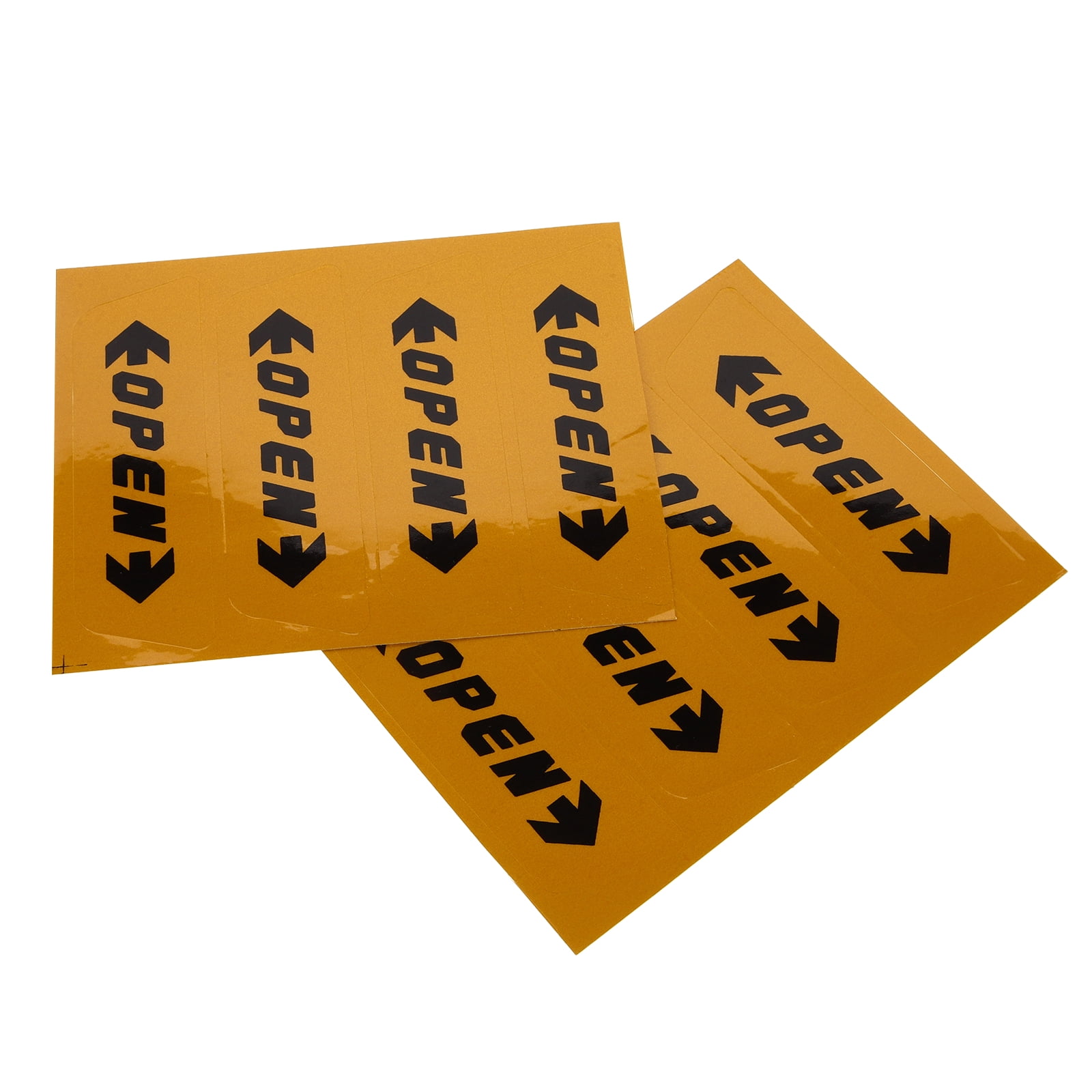 unbranded 8 Pcs Adhesive Reflective Sticker Door Open Stickers for Car ...
