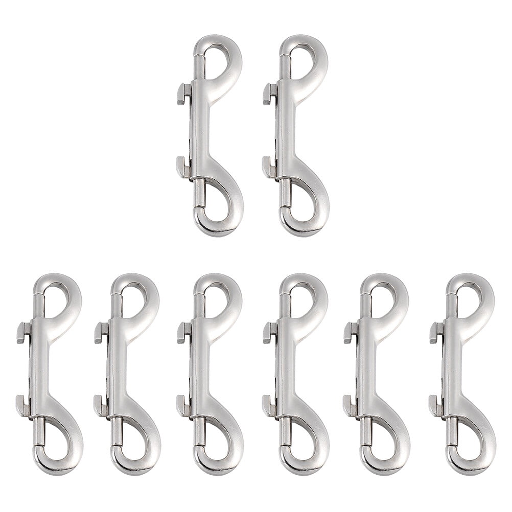 unbranded 8 Pcs Double Ended Buckle Clip Carabiner Heavy Duty Tarp ...