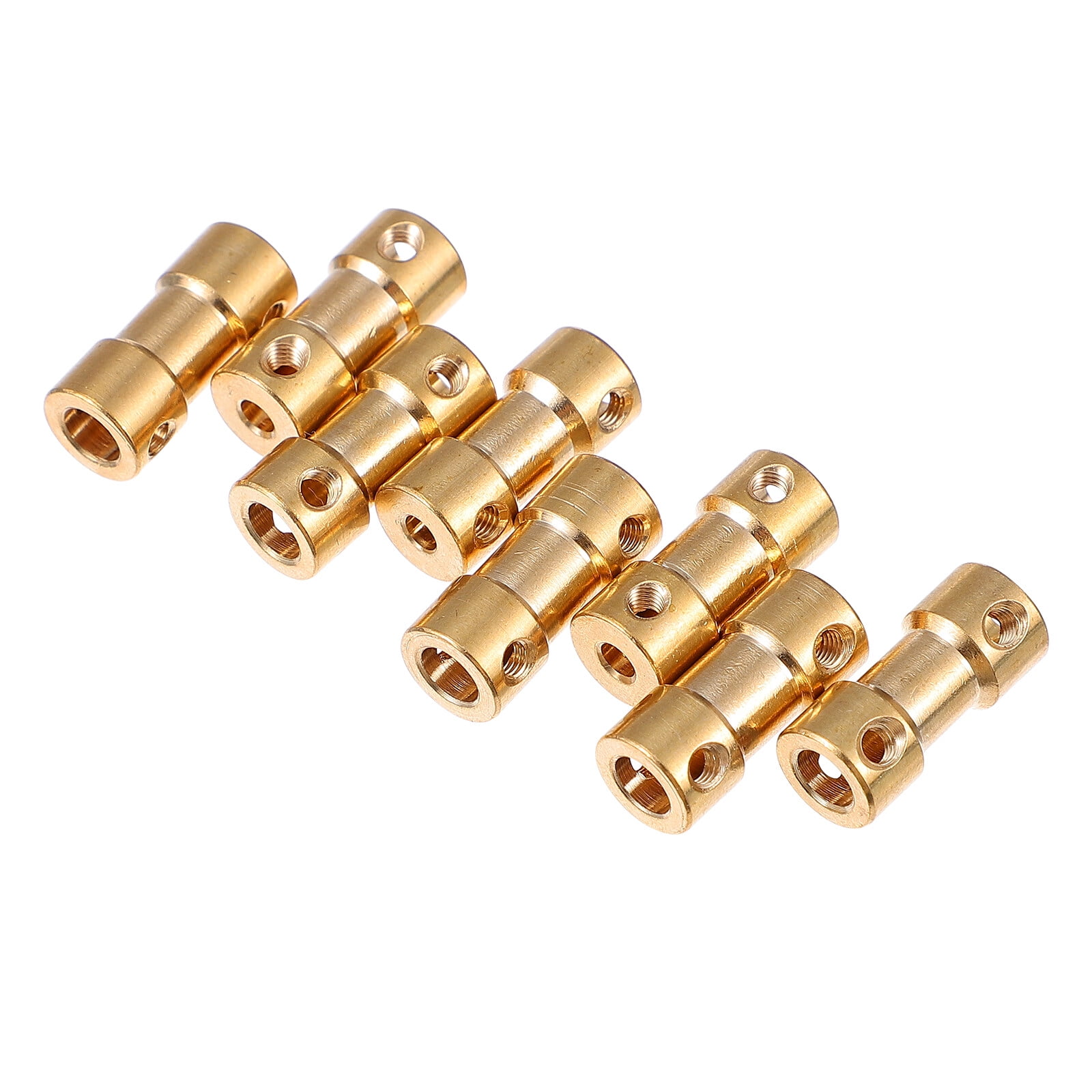 unbranded 8 Pcs Motor Shaft Extension Connector DIY Coupling Flange ...