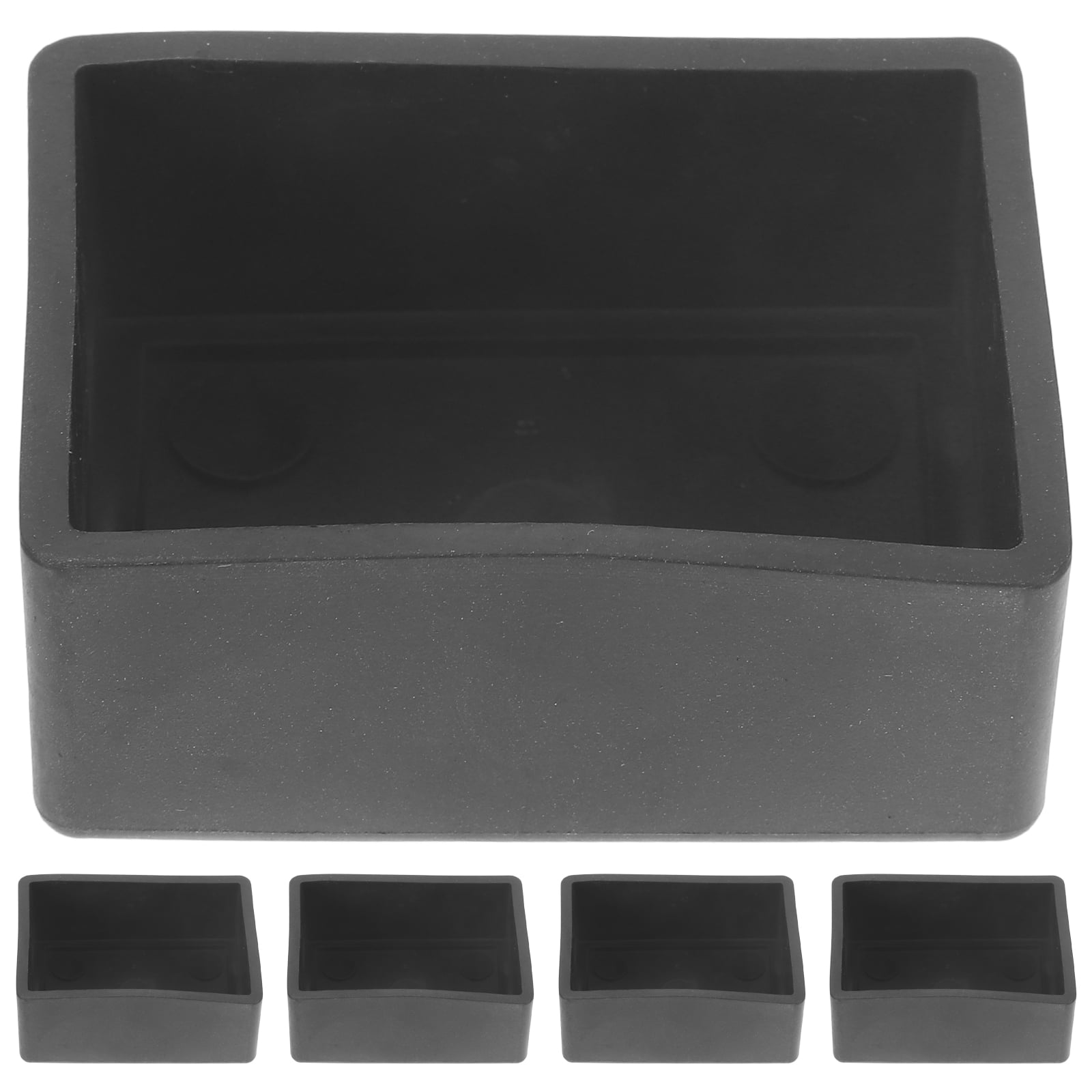 unbranded 8 Pcs Rectangular Chair Leg Protectors Furniture Cups Carpet ...