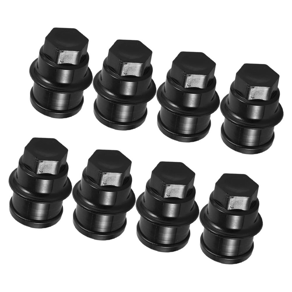 unbranded 8 Pcs Wheel Center Caps Universal Lug Nut Cover Replacement ...