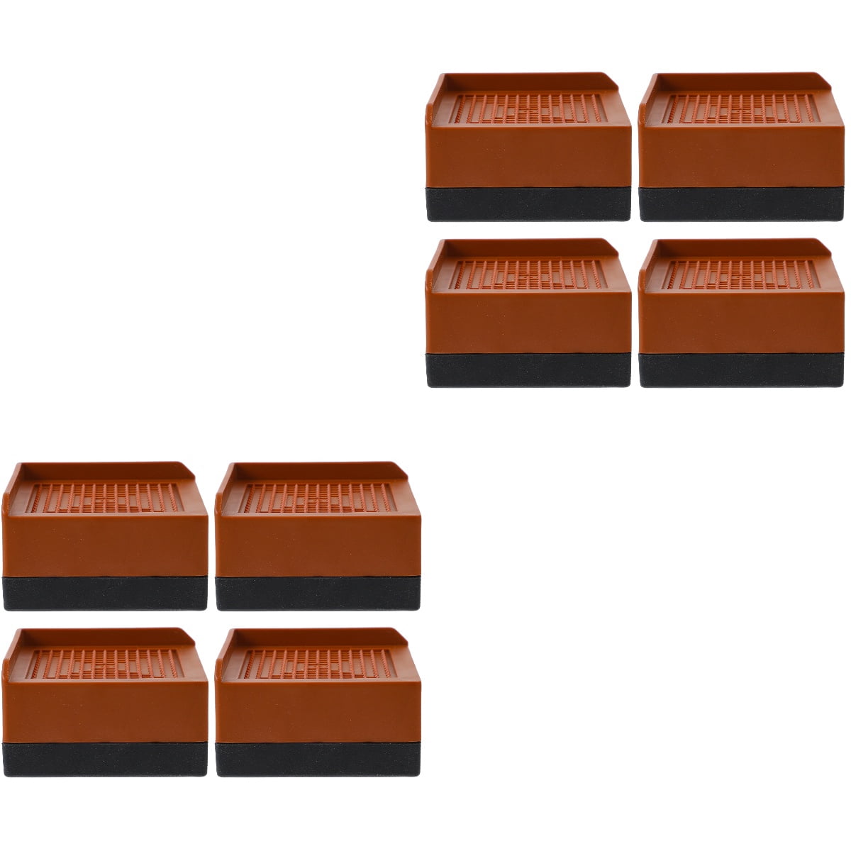 unbranded 8 pcs Anti-slip Desk Sofa Table Legs Risers Bed Lifter ...