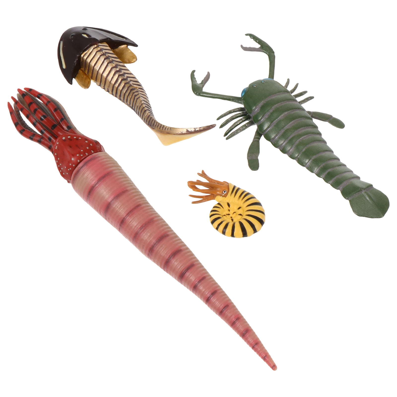 unbranded 8 pcs Marine Animal Models Simulation Sea Creature Models ...