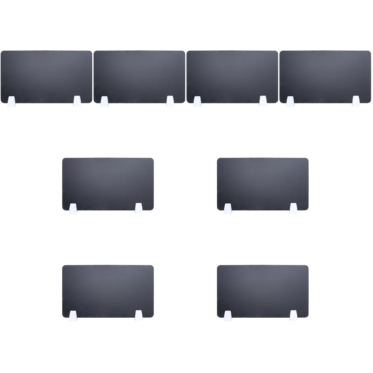 unbranded 8 pcs Office Desktop Partition Acrylic Test Baffle Acrylic ...