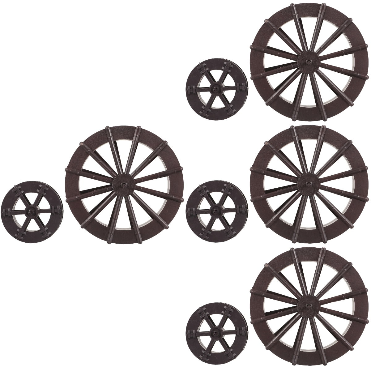 unbranded 8 pcs Waterfall Fountain DIY Water Wheel Fountain Scene ...