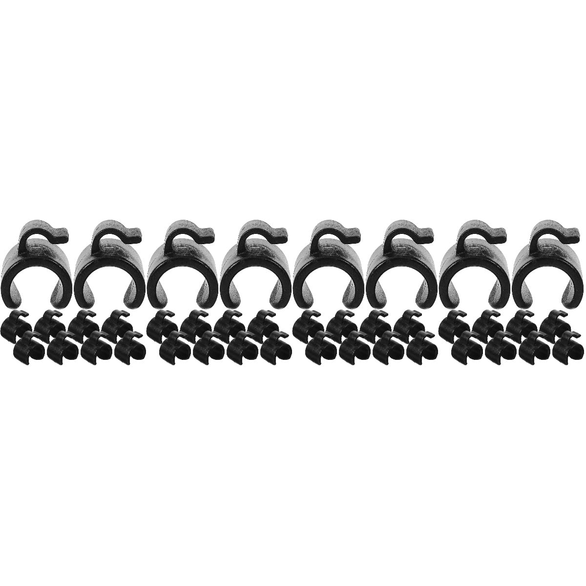 unbranded 80 pcs Cable Clip 25mm Phone Stand Cable Holder Pole Mount ...