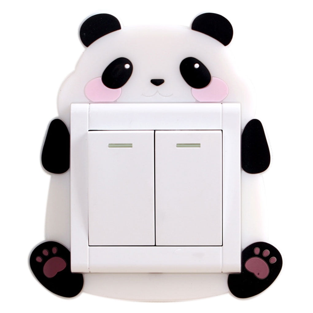 chidgrass 85/86 Cartoon Light Switch Protective Covers Socket Paste ...