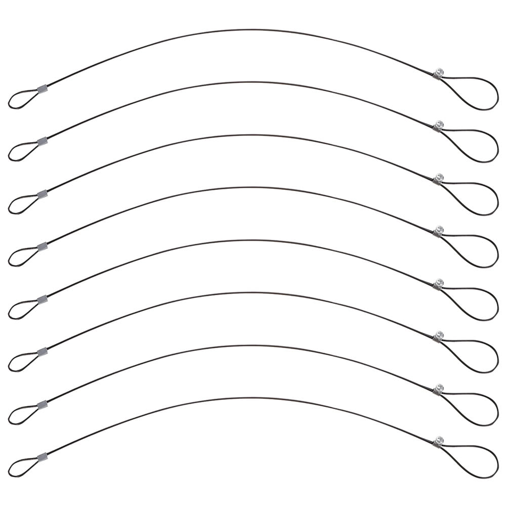 unbranded 8Pcs Gate Latch Cable Metal Latch Cable Pull Protective Gate ...