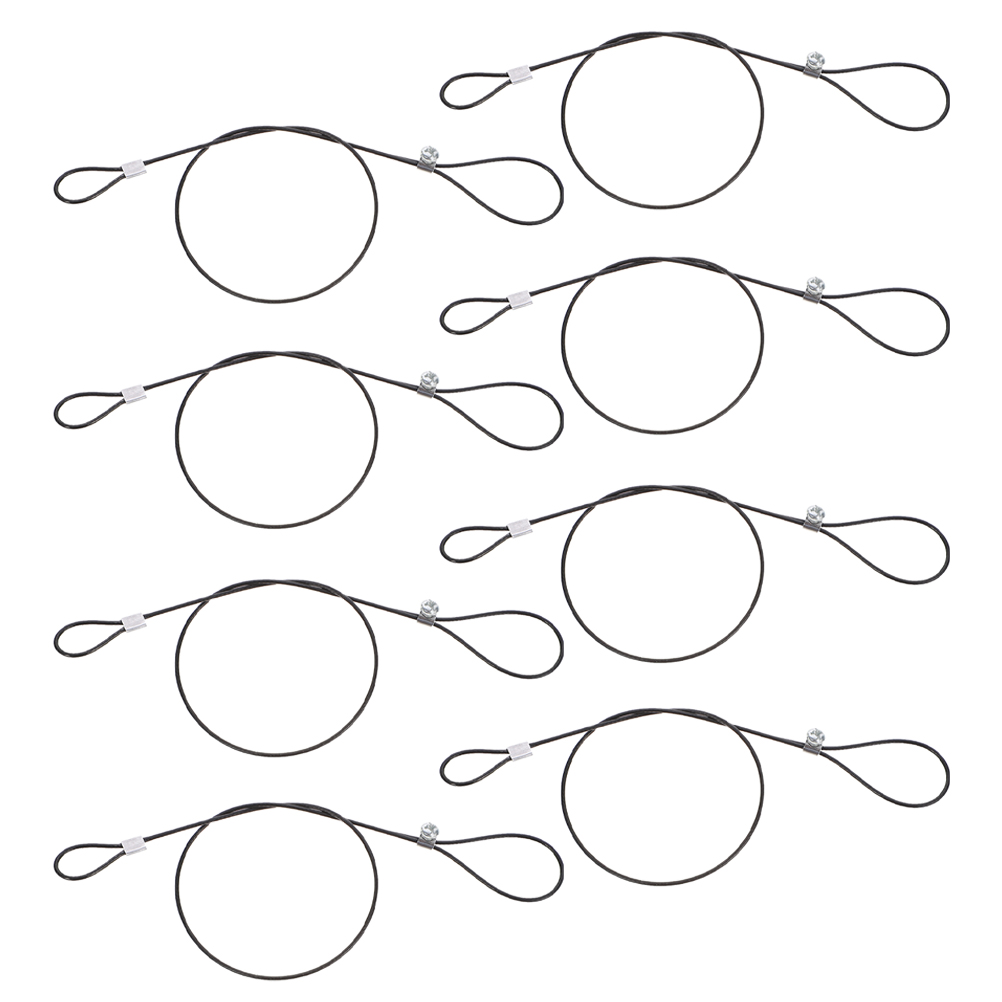 unbranded 8Pcs Latch Cable Pull Fence Gate Latch Cable Metal Gate Latch ...