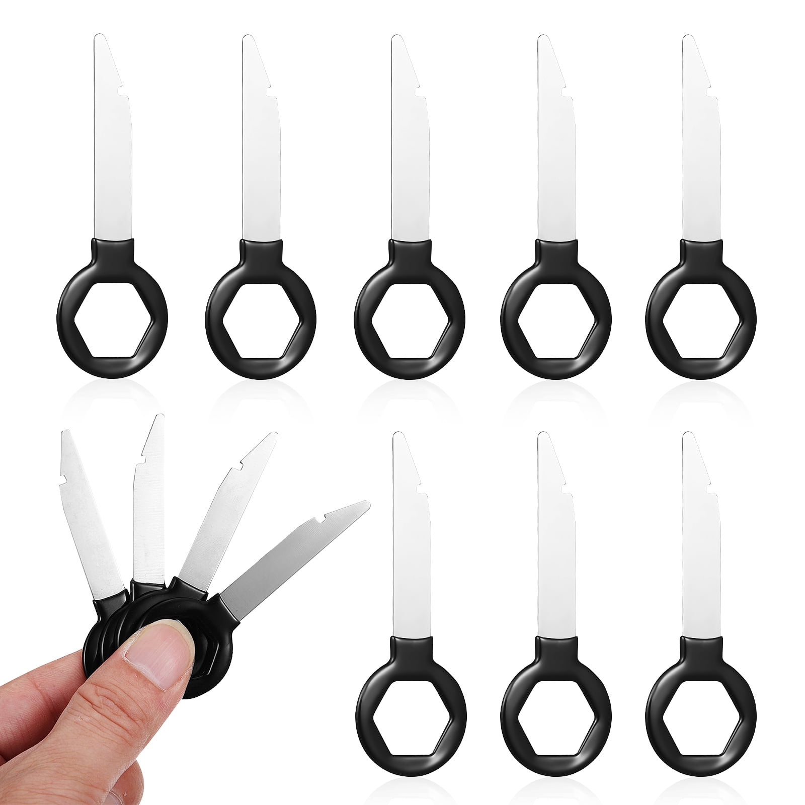 unbranded 8pcs Car Radio Release Keys Radio Release Tools Portable ...