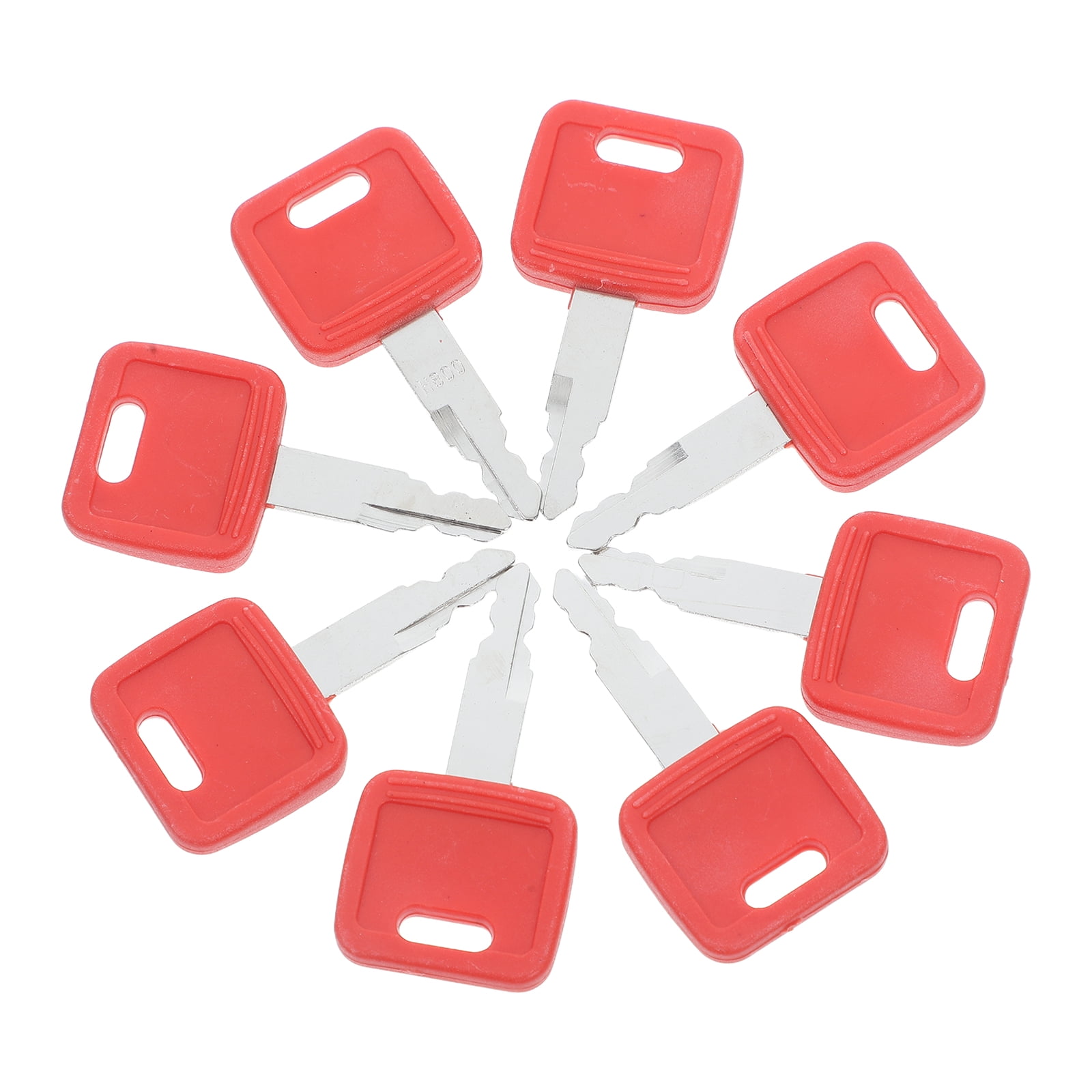 Excavator Ignition Key Replacement for Construction Machinery 8 Pieces ...