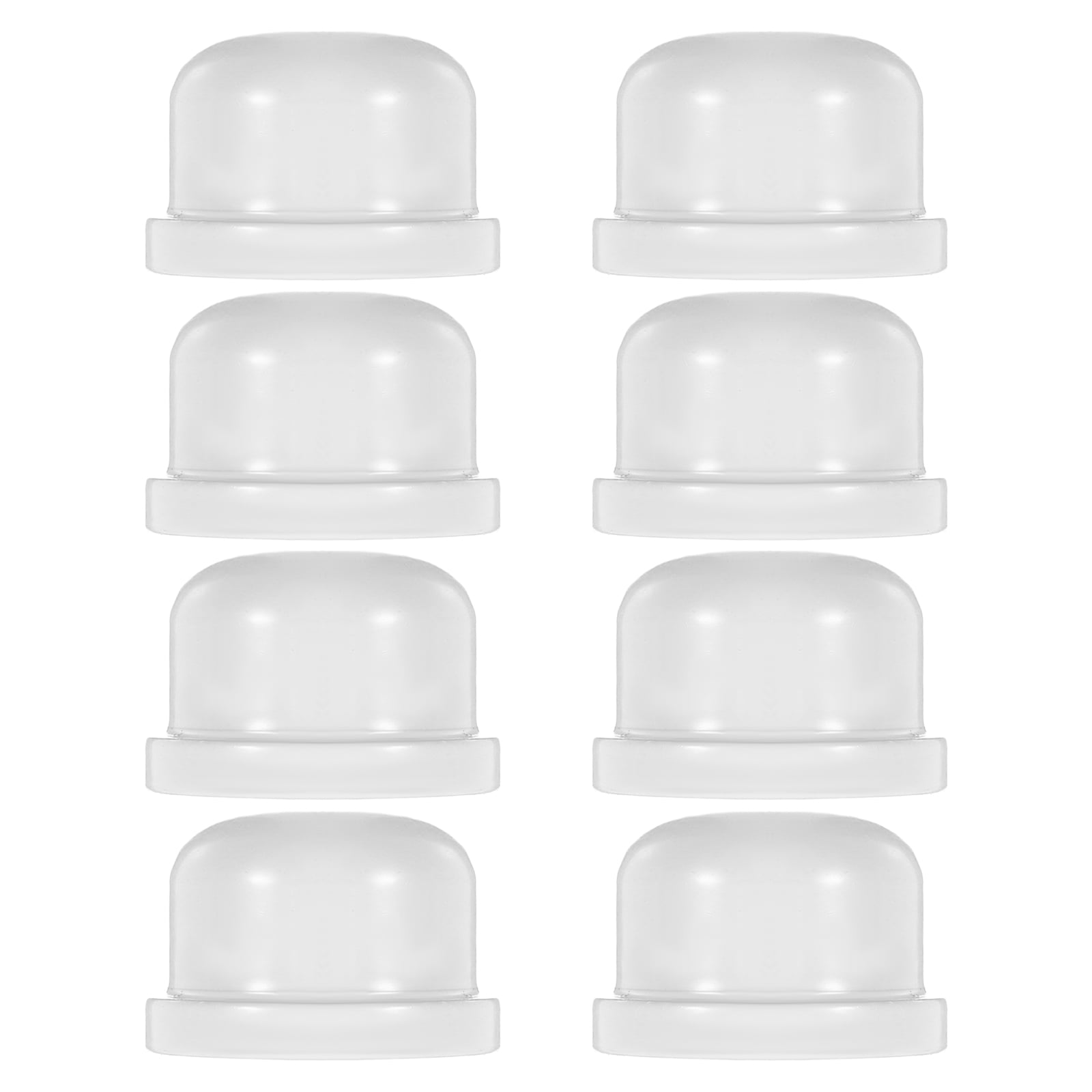 OULII White Metal Lamp Finials 8pcs Elegant Design for Table Lamps ...