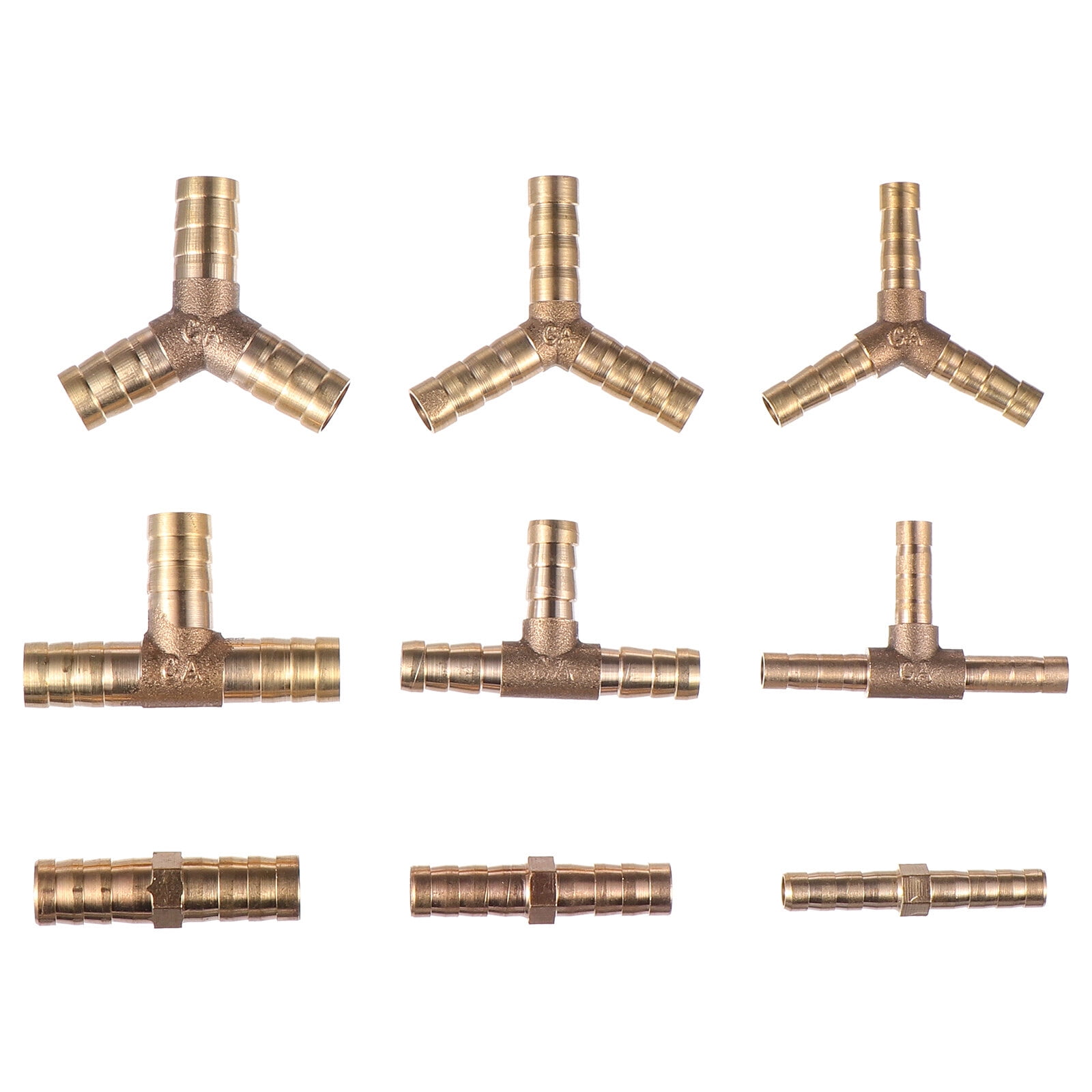 unbranded 9 Pcs Connector Adapter Part Piping and Hose Systems Reducer ...