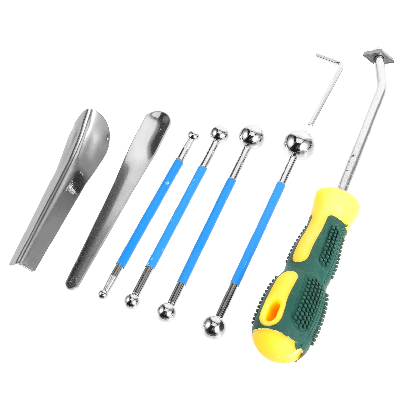 Worgeous 9 Piece Steel Caulking Tools Set for Tiling with Assorted ...