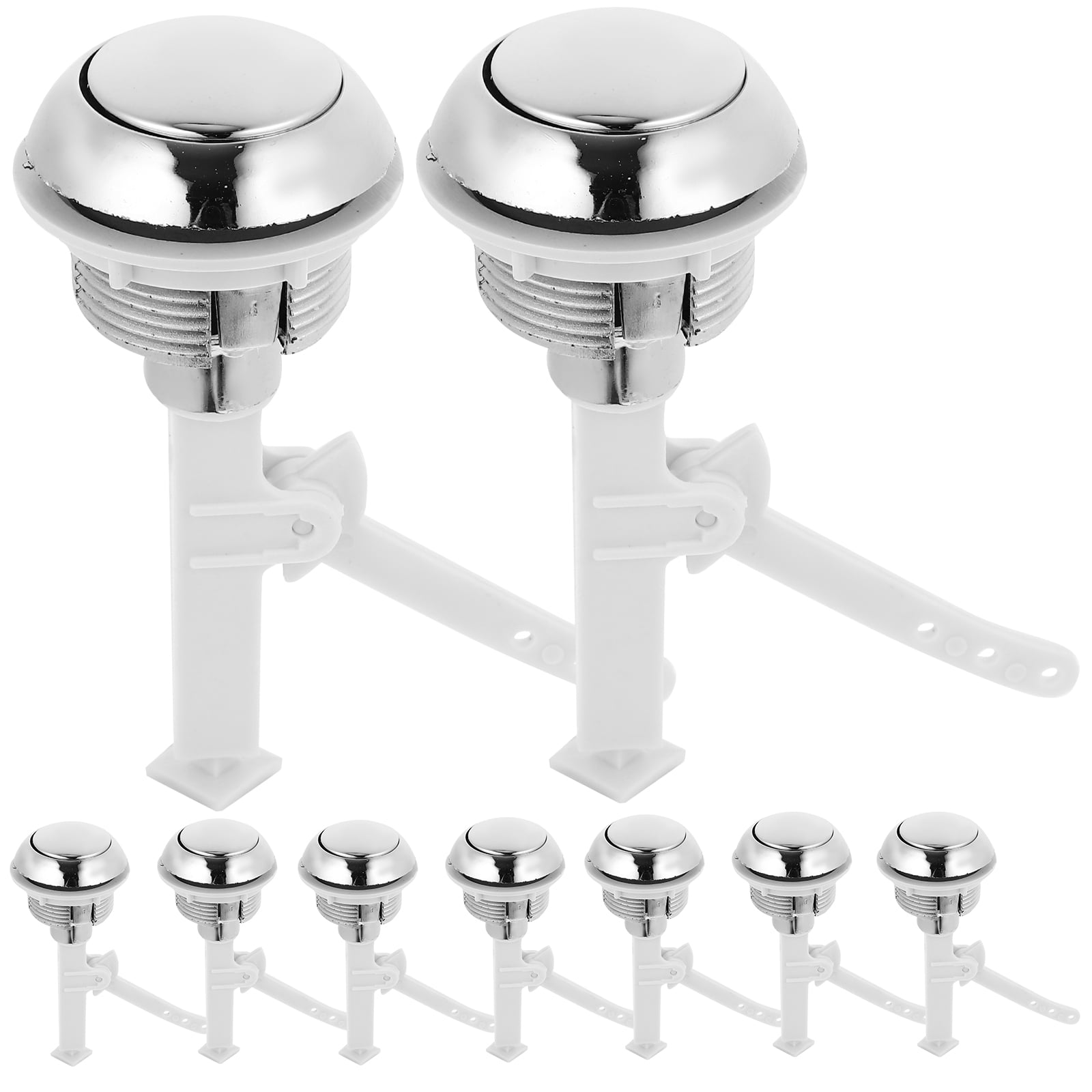 unbranded 9 Pcs Water Tank Button Bidet Attachment for Toilet Seal Knob ...