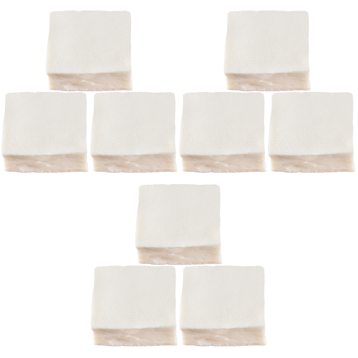 unbranded 9 pcs Simulation Tofu Bean Curd Block Model Food Store Tofu ...
