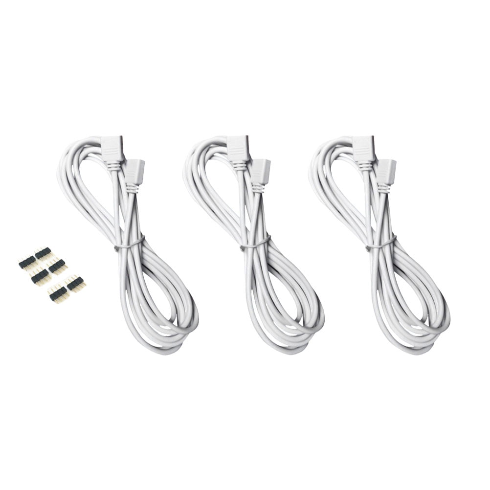 unbranded 9Pcs RGB Extension Cord LED 2 Meter Long Light Bar Extension ...