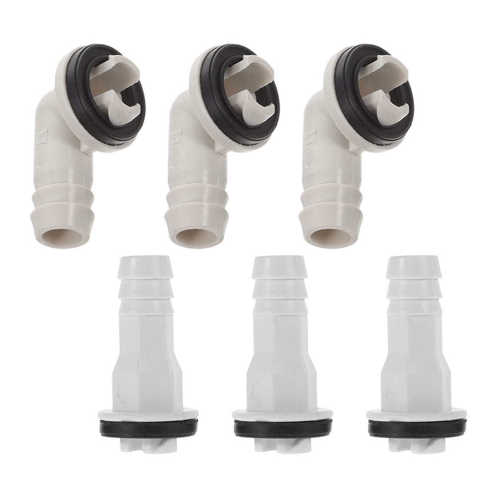Raindrops Efficient Drainage Ac Fittings Assorted Color Ideal Use 6Pcs ...