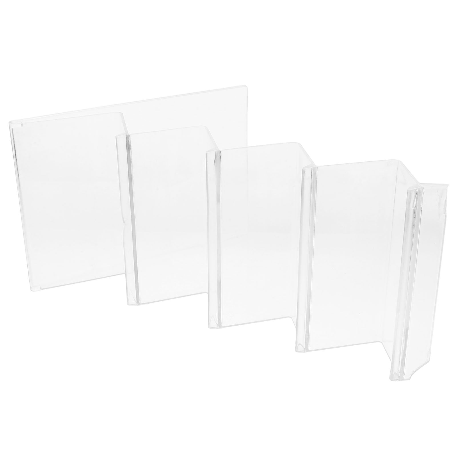 unbranded Acrylic Riser Display Shelf Wallet Display Stand Shop 4-Tier ...