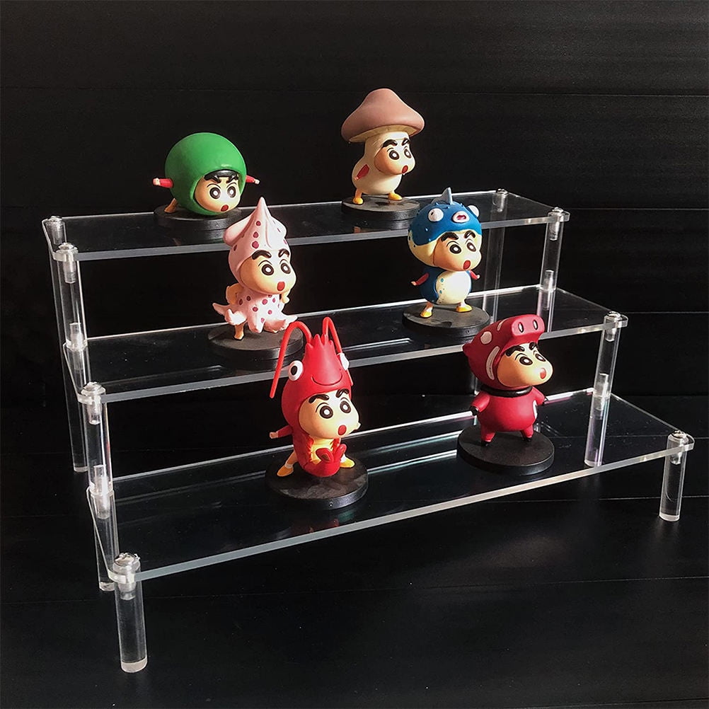 NIYANGLE Riser Shelf Acrylic 1Pcs 11.59x9.82x7.86in - Walmart.com