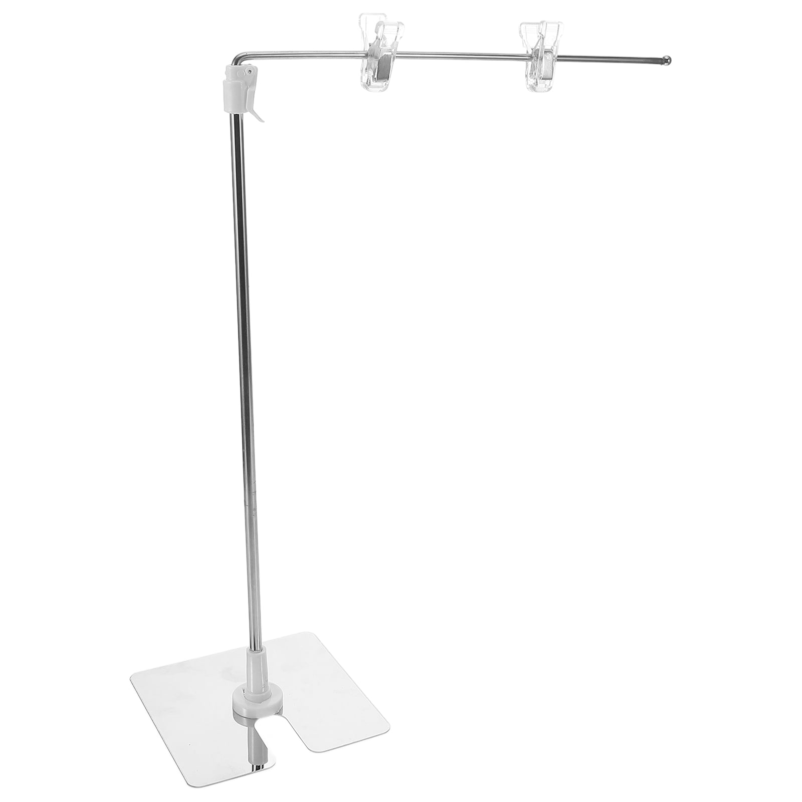 L Shape Poster Stand 1 Set Adjustable Display Rack for Store ...