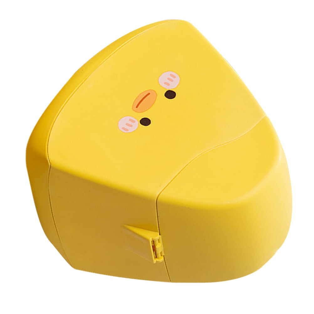 unbranded Adorable Cartoon Trash Can With Lid Cute Desktop Small Trash ...