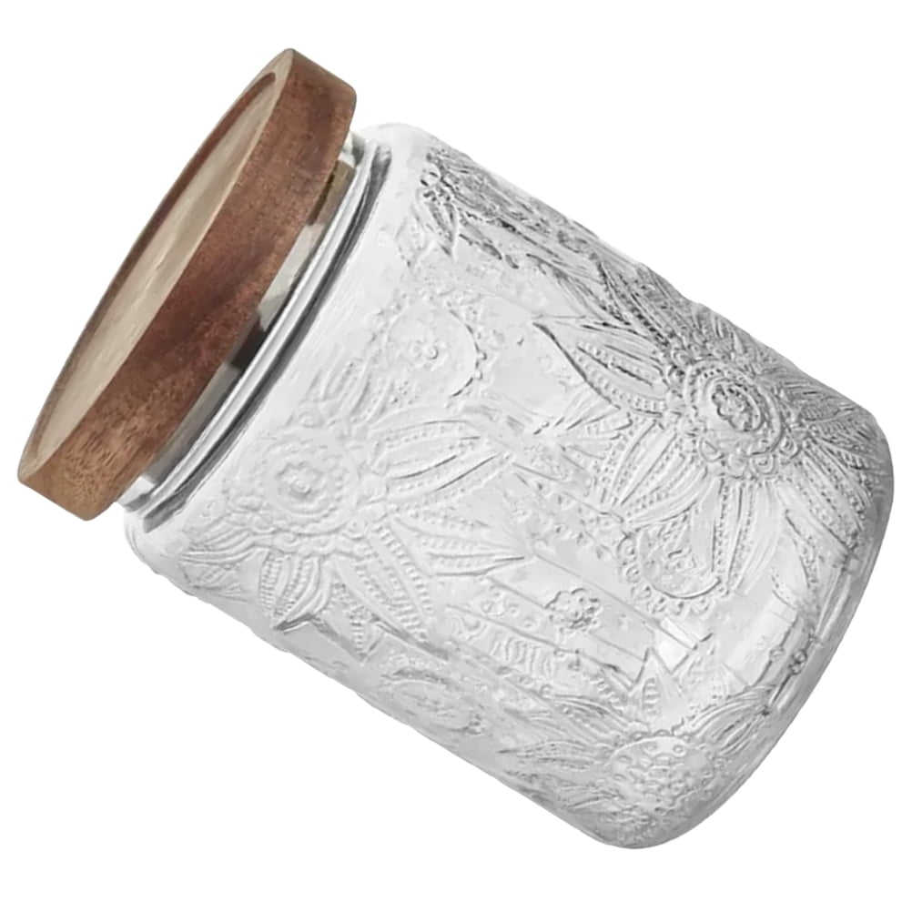 unbranded Airtight Tea Coffee Canister Dried Fruit Container Glass Nut ...