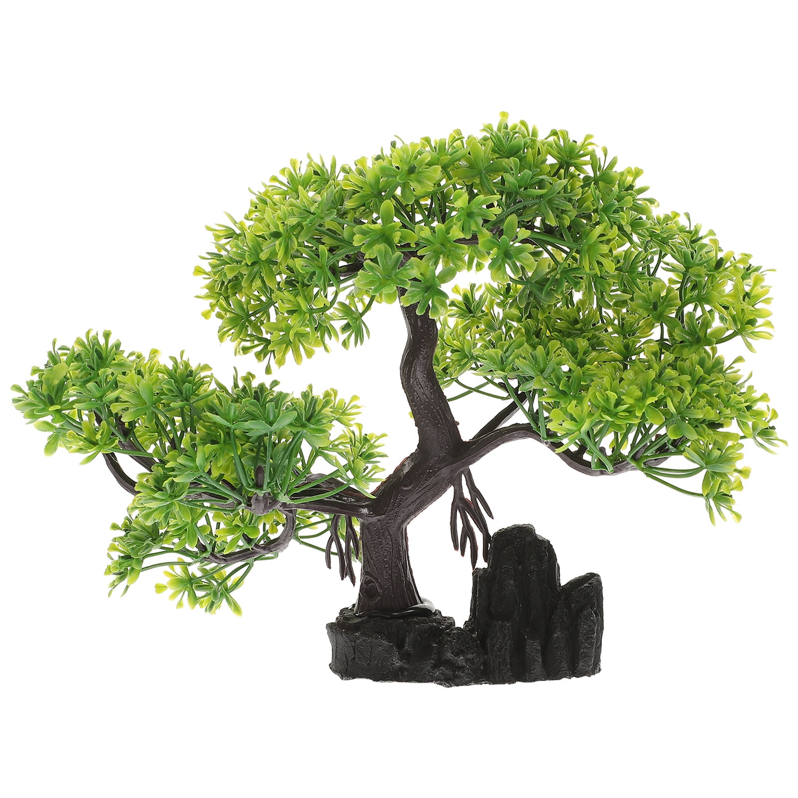 unbranded Aquatic Turtle Tank Accessories Aquarium Plants Plastic Tanks ...