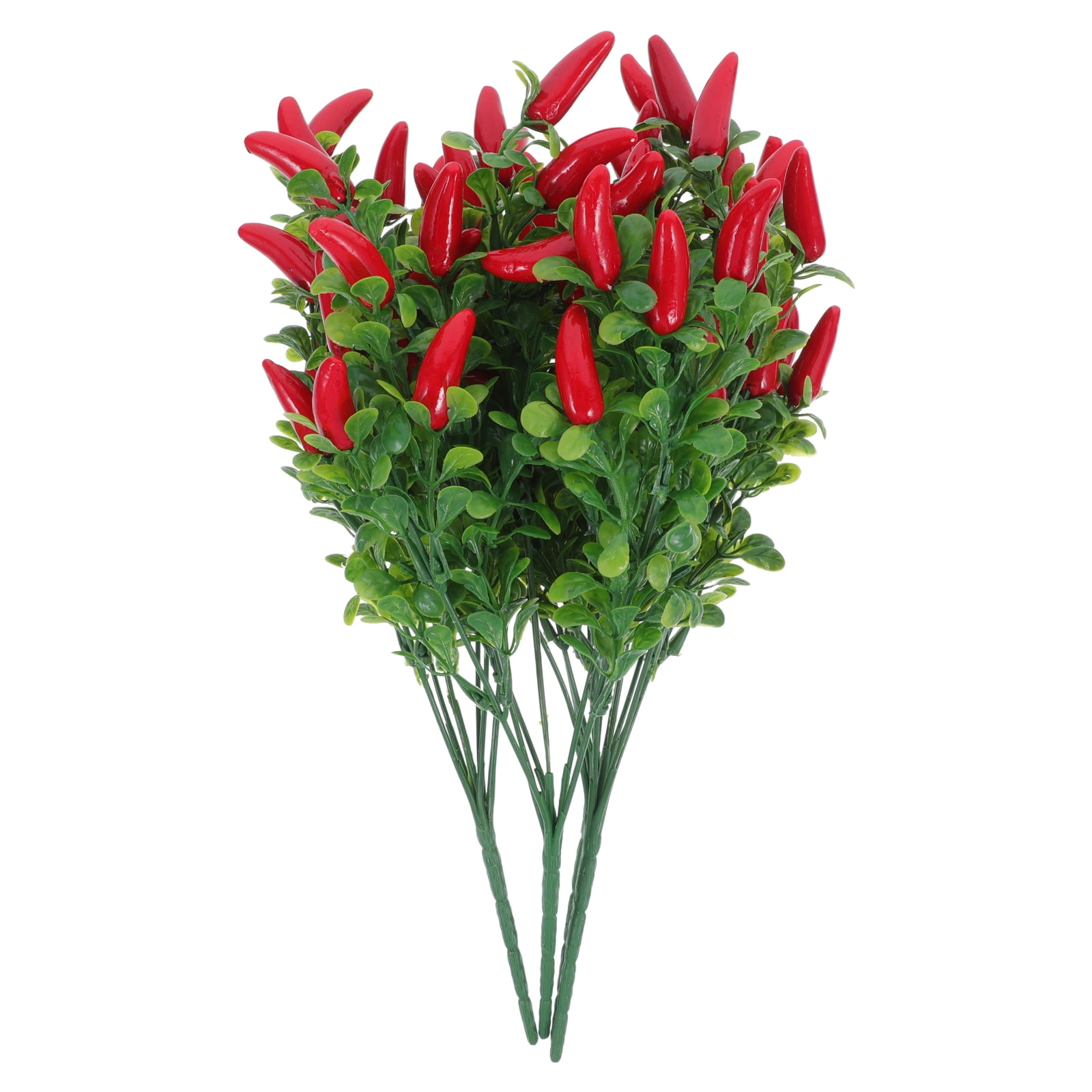unbranded Artificial Pepper Plant Home Decor Plants Fake Mini Chili ...