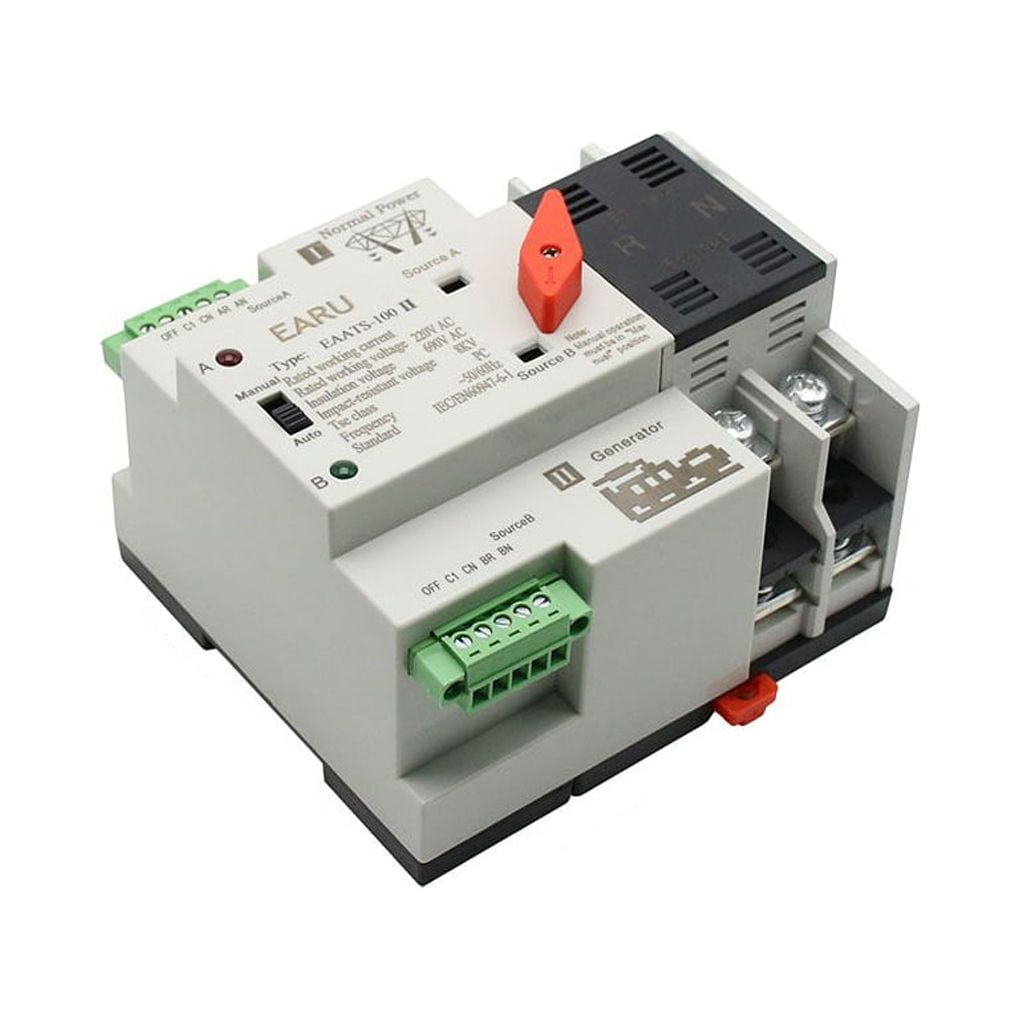 chidgrass Automatic Transfer Switch Dual Power Rail Uninterrupted ...