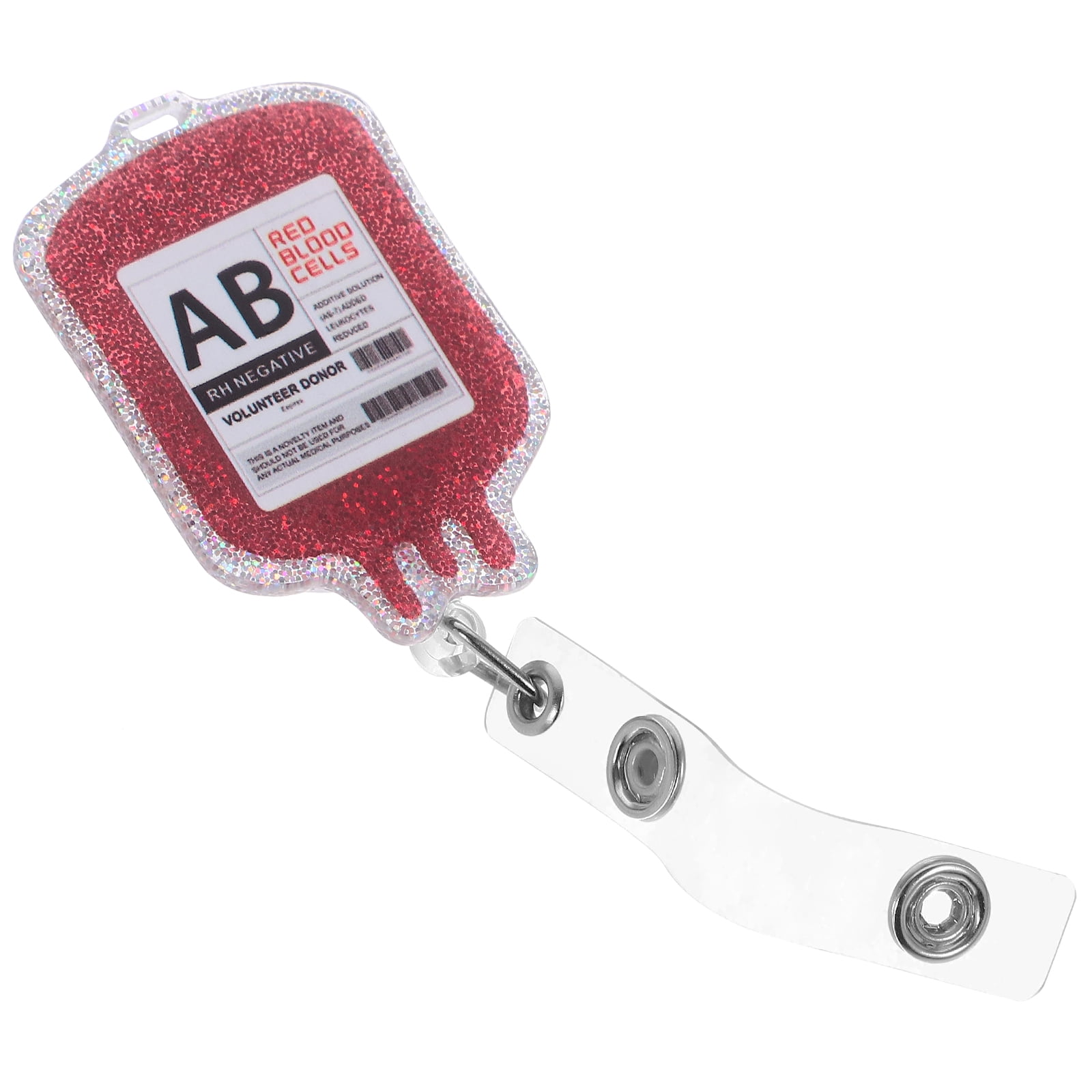 unbranded Badge Clip Retractable Id Card Holder Cartoon Silly Nursing ...