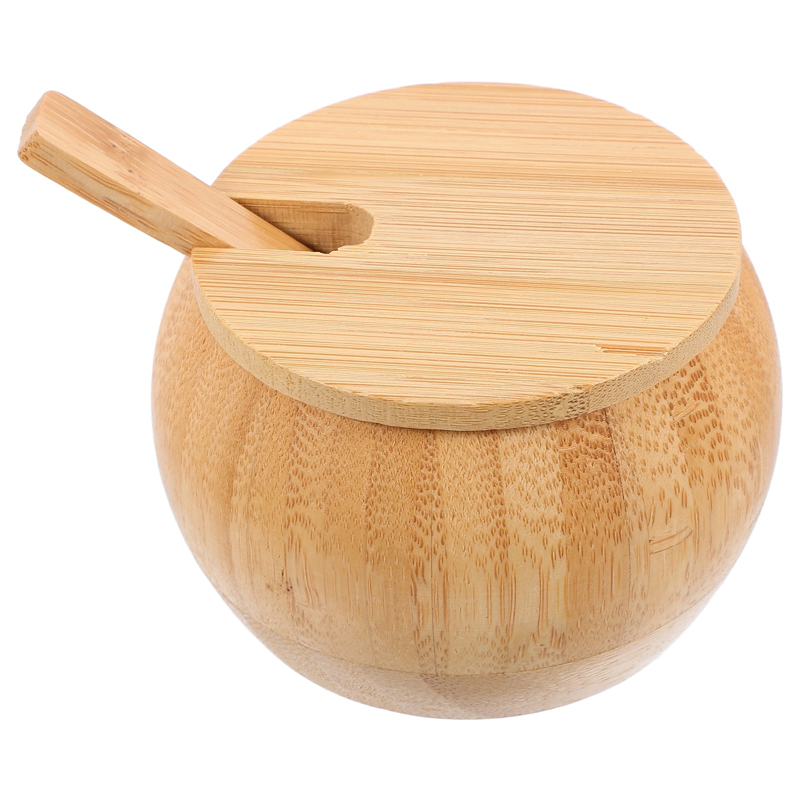 unbranded Bamboo Spice Jar Bamboo Jar For Spice Seasoning Kitchen ...