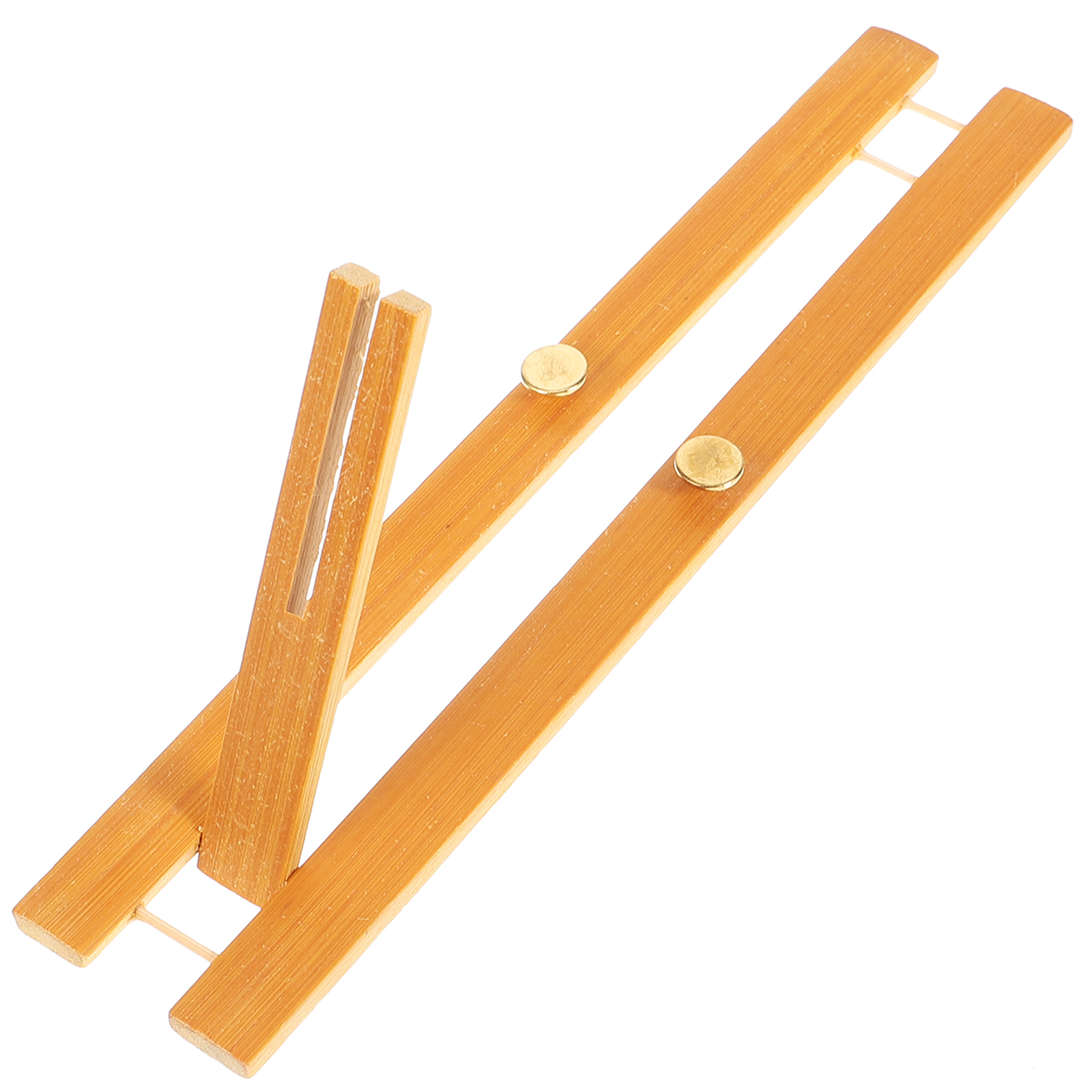 unbranded Bamboo Stand Display Stand Desktop Hand Fan Display Holder ...