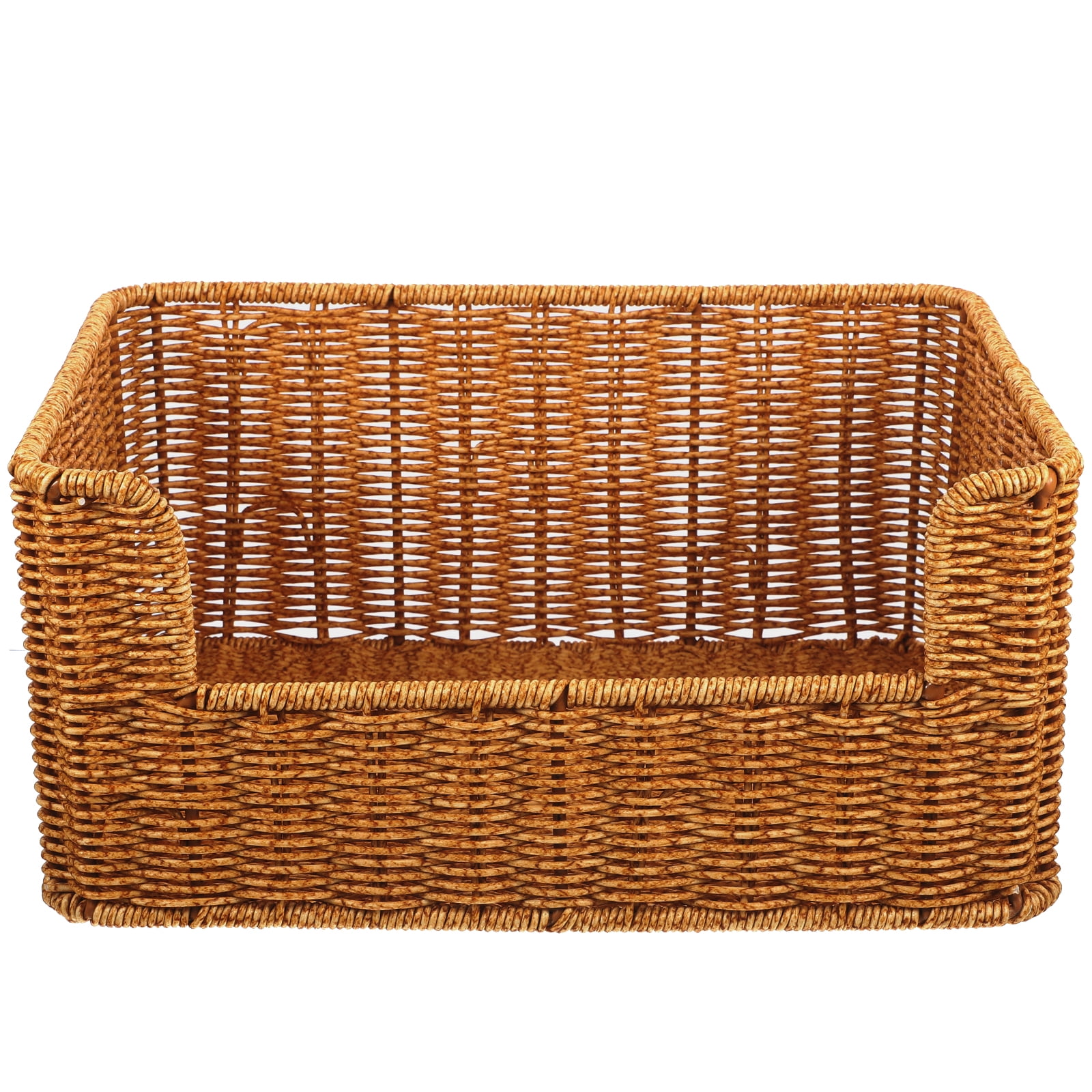 unbranded Basket Wicker Stackable Storage Bins Baskets Hamper ...